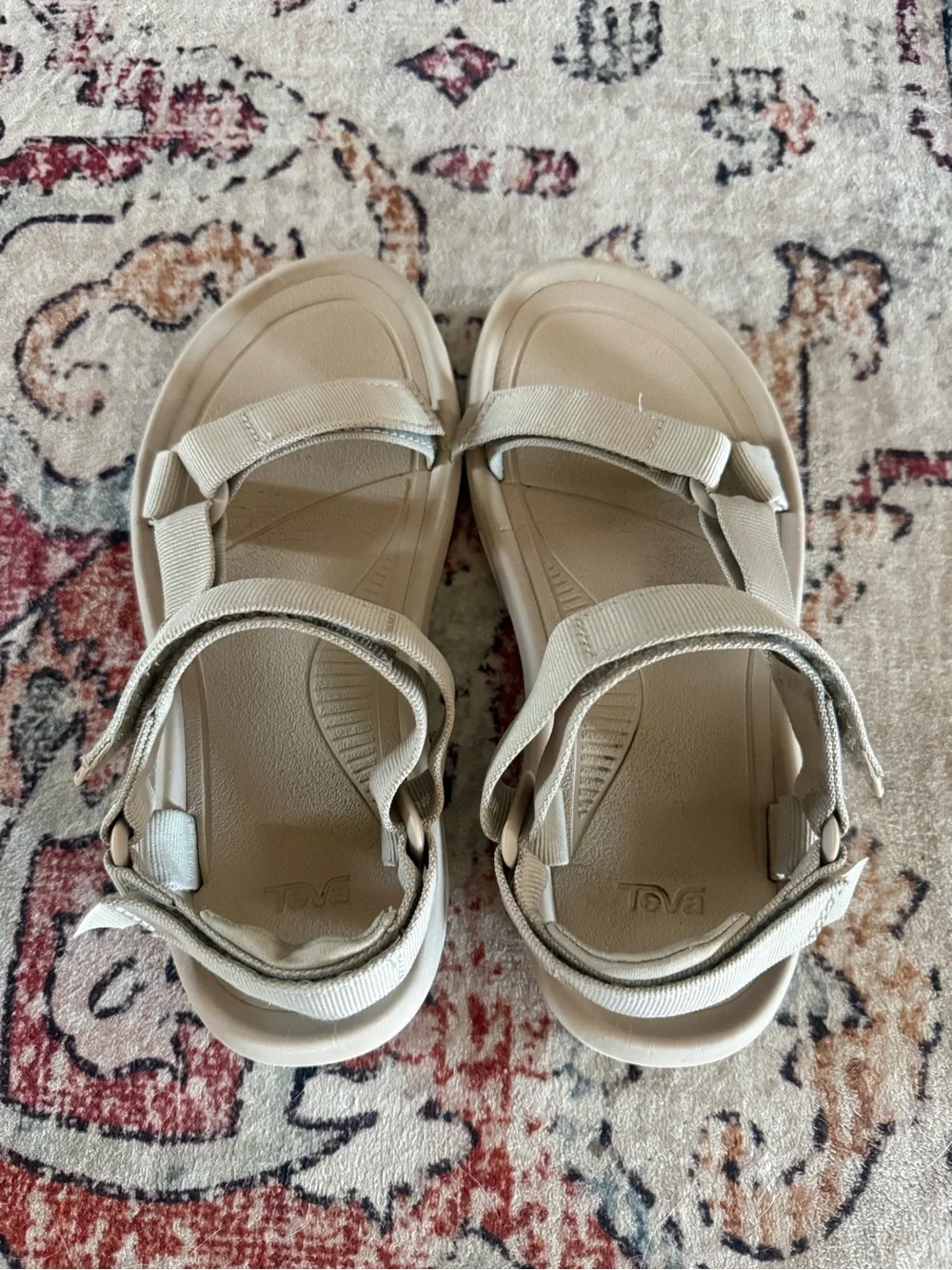 Teva | Shoes | Teva Hurricane Xlt2 Neutral Beige Adjustable Sport ...